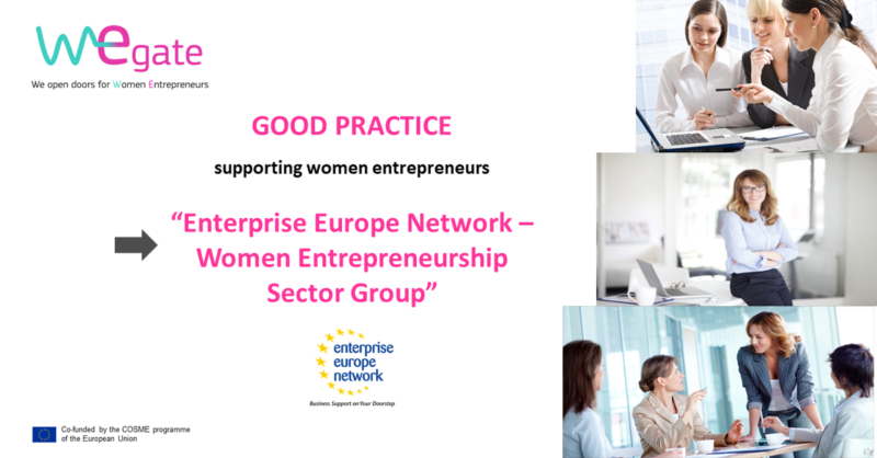 Enterprise Europe Network – Women Entrepreneurship Sector Group - WEgate