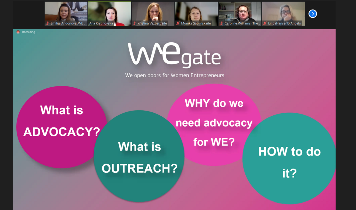 Insights from our training workshop "Developing advocacy and ...